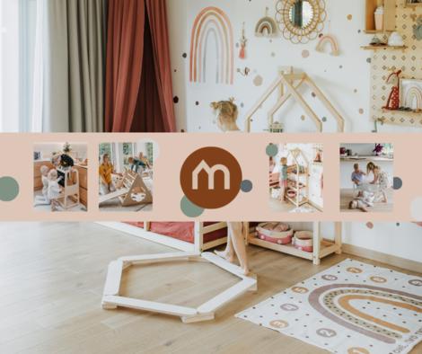 Kids' kitchen helper tower with 3 height levels – Sweet HOME from wood