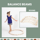 Round balance beams – Sweet HOME from wood