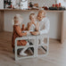 2-in-1 transformable kitchen tower - table and chair set – Sweet HOME ...
