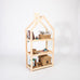 House-shaped Montessori shelf – Sweet HOME from wood